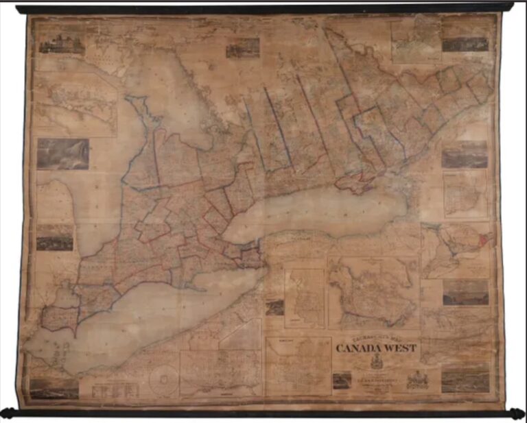 The Tackabury Brothers and their 1862 Canada West Map - Graham Segger ...